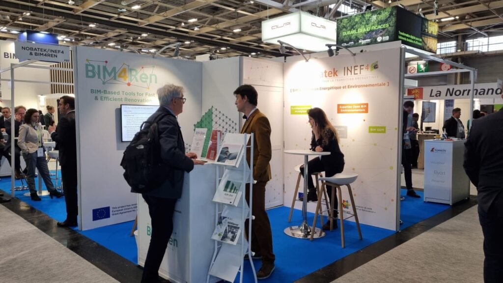 BIM4Ren in the spotlight at BIM-World Paris 2022 | Comet Global Innovation