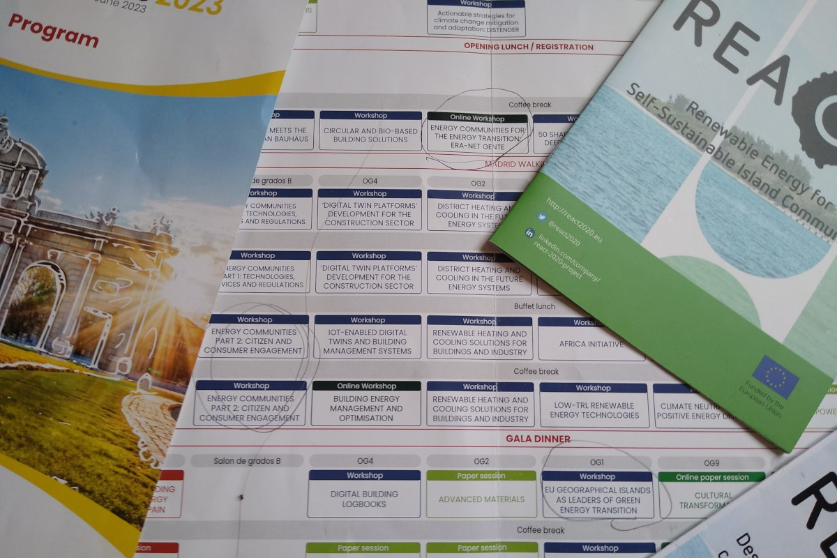 REACT at Sustainable Places 2023 | Comet Global Innovation